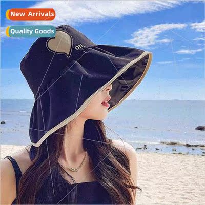 Shade sun hat fisherman hat female face sun hat ultraviolet
