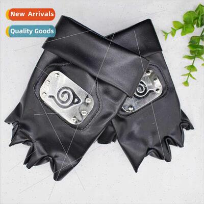 nja Gloves Kakashi Kiba  Leather Gloves Permance Props Outdo