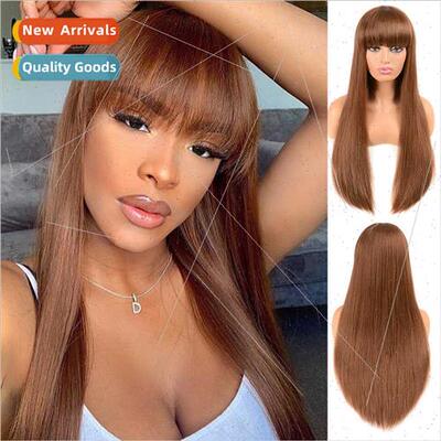 Europe wig head covering Qi u long chemical fiber high tempe