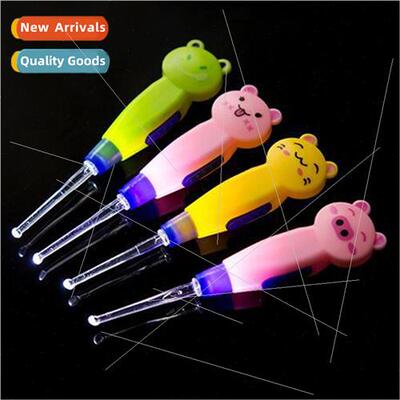 Cartoon animal removable cleaning ear scoop luminous ear sco