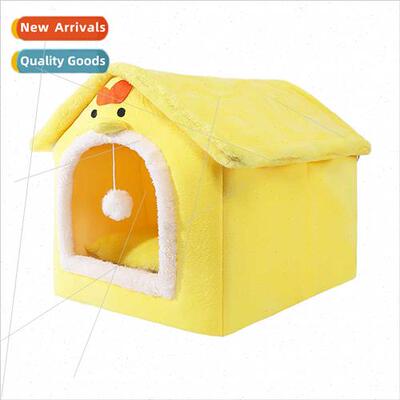 Cat lter house type pet kennel winter warm dog kennel semi-e