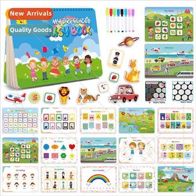 Quiet book children early education interactive toys repeate