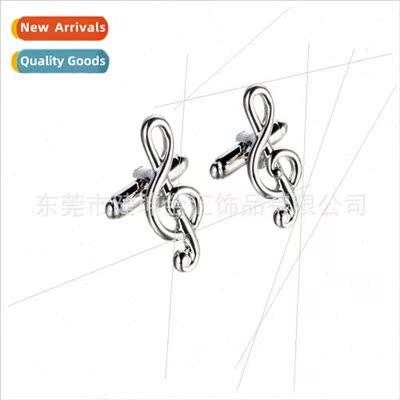 Personalized music symbols cufflinks note metal cufflinks