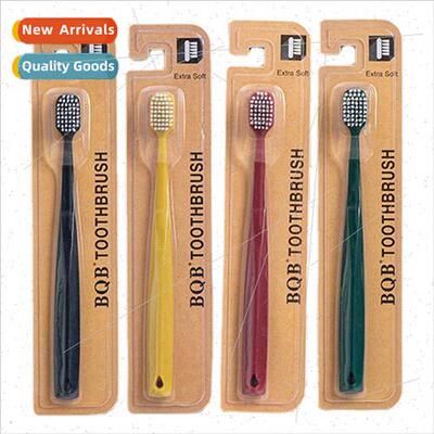 High  Dubai soft bristle toothbrush macaroon single pack bam