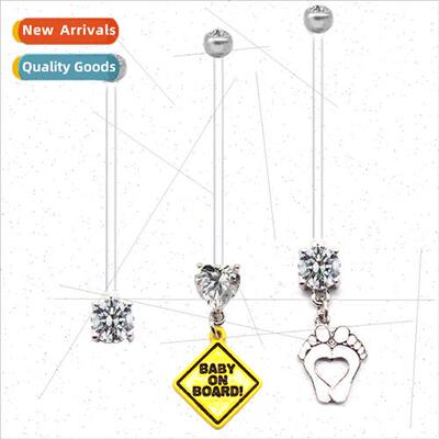 Europe Materny Belly Button Ring Feet Belly Button Ring Nave