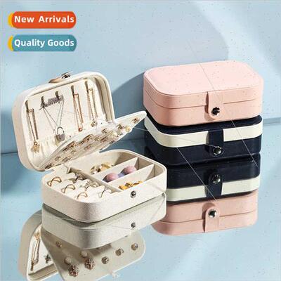 Earring earrings necklace storage box large capacy simple ea