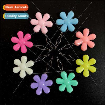 Plastic Colorful Flower Threader Leader Needle Threader Need