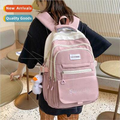 Schoolbag Korean junior female large capacy ins fashion nd s