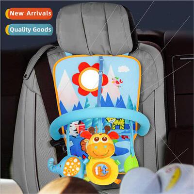 Colorful baby car seat pedal fness frame baby bed hanging mu