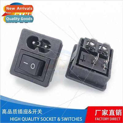 2-in-1 Swched 8-Figure Snap-In Receptacle 8-Figure AC Recept