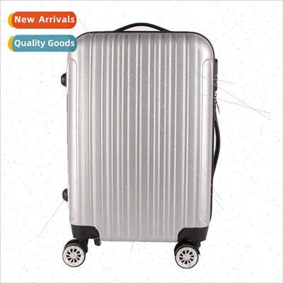 Classic ABS striped password sucase universal wheel travel b