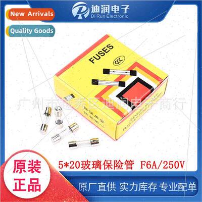 5*20 Glass Fuse 250V F6A 250V 5×20mm Quick Disconnect F 100
