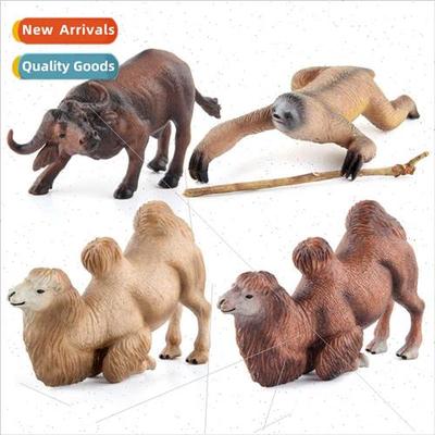 Wildlife Model Solid Desert Mongolian Bactrian Camel Buffalo