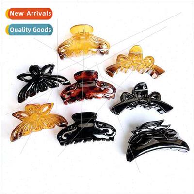Hair Clips Europe Tortoiseshell Conch Clips Grab Clips Odd H