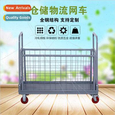 Portable stall trolley folding fence wh frame   courier turn