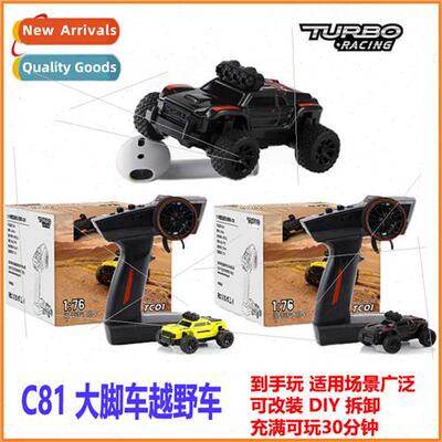 off-road vehicle 1:76 full-scale remote control car Bigfoot