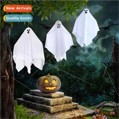 Halloween whe ghost pendant haunted house horror hanging gho
