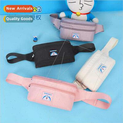 Doraemon embroidery bag female new tide crossbody bag chest