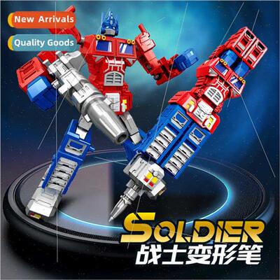 New children transming toys Optimus Prime Warrior Pencil Pil