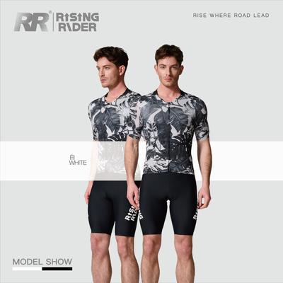 RR25春夏新款印花男士短袖骑行服