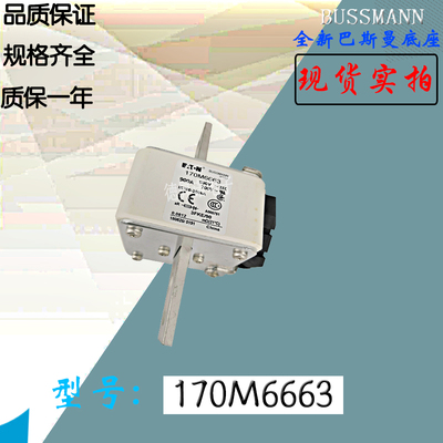 170M6658全新热卖供应巴斯曼熔断器170M6659库存现货直销170M6660