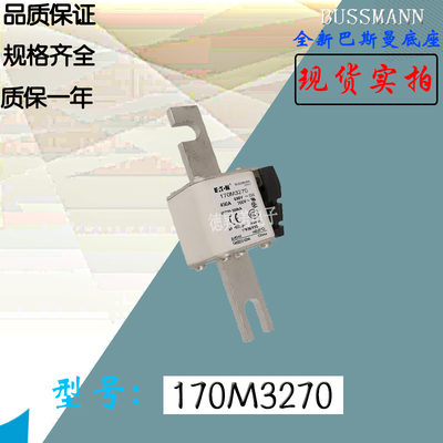全新热卖供应170M3270巴斯曼熔断器170M3271电子保险丝170M3272