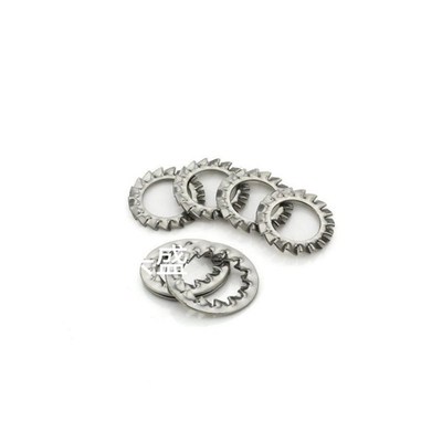 铁镀白锌 国标GB862.2外锯齿锁紧垫圈 外多齿 防松止S动垫片M3-M3