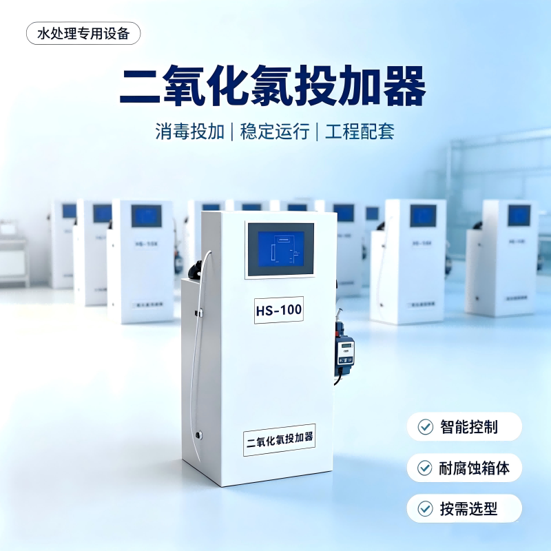 全自动二氧化氯投加器农村用自来水医院污水养殖污水加药消毒杀菌