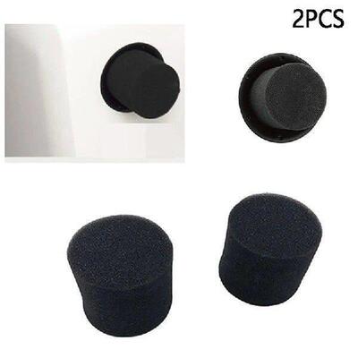 2PCS Black Speaker Guide Tube Bass Air Duct Sponge Cotton