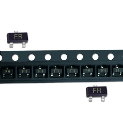 贴片三极管2SA1037 丝印FR SOT-23 PNP 0.15A/50V 晶体管 (100个)