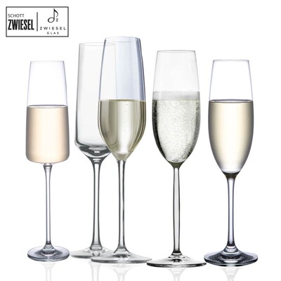 德国schott zwiesel欧式进口水晶玻璃香槟杯 起泡酒杯 家用甜酒杯