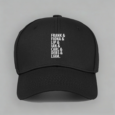 FRANK FIONA LIP LIAM 盖拉格家族gallagher人名棒球鸭舌帽子做旧