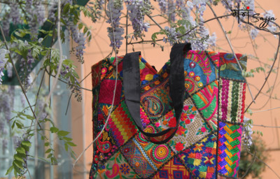 单肩包气质百搭民族风刺绣