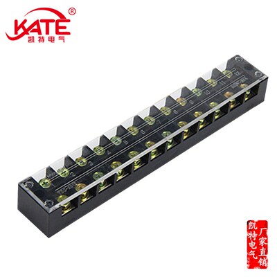 接线端子排固式TBC-1001t2 100A/12位 大电流端子 铜件 接线连接