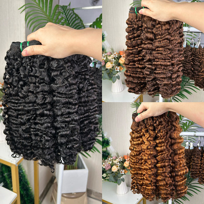sdd Burmese curly double drawn Vietnamese human hair假发