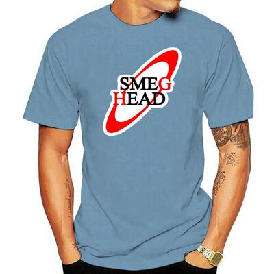 SMEG HEAD Red Dwarf Parody logo T Shirt Lister Rimmer T-shir