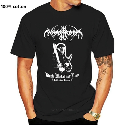 Nargaroth Band Black Metal Ist Krieg 2001 Album Cover T-Shir
