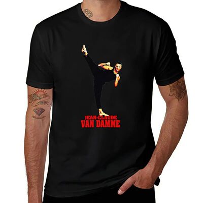 Van Damme karate T-Shirt graphics for a boy anime clothes cl