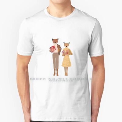 Fantastic Mr Fox 100% Cotton T Shirt Wes Anderson Movie Cine