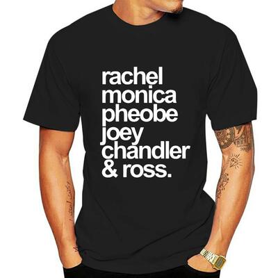 Hommes t-shirt Rachel Green Monica Geller Ross Geller Chandl