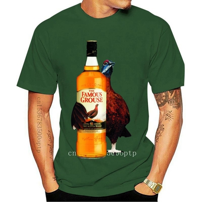 New The Famous Grouse Scotch Whisky Logo T Shirt Fruit Of Th