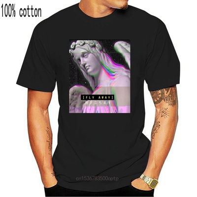 Cool Design Fashion Man Vaporwave Aesthetic T-shirt Glitch f
