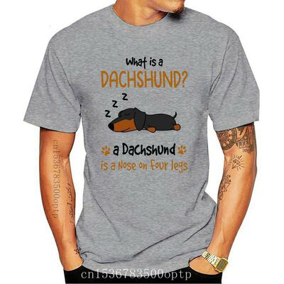 New A Dachshund Is A Nose On Four Legs - T-Shirt Free Shippi