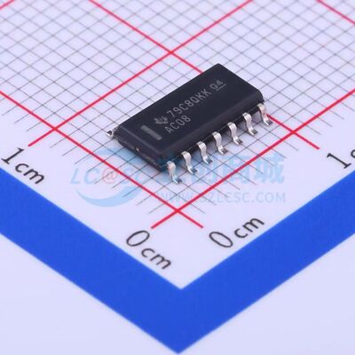 SN74AC08DR SOIC-14 逻辑门 TI全新正品原装 电子元件配单