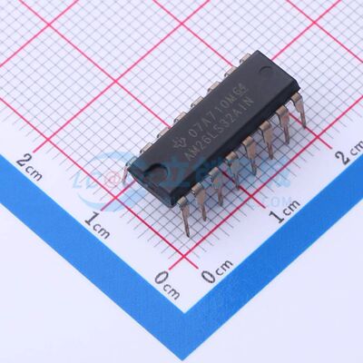 AM26LS32AIN PDIP-16 RS-485/RS-422芯片 TI全新正品原装 电子元