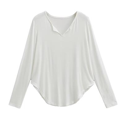 Lazy facial mask T-shirt collar sunscreen top thin round