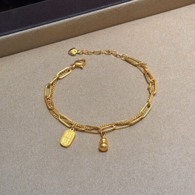 金店平替招财葫芦手链礼物百搭