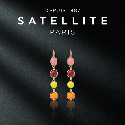 satellite高级感精致耳饰女耳环