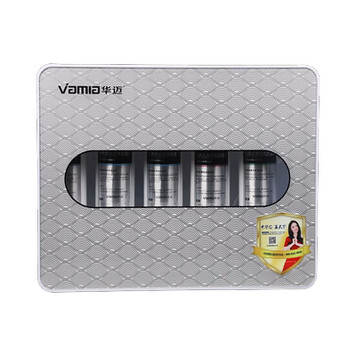 华迈HMU-F5款 原V2家用净水器五级过滤无桶直饮超滤机厨房净水机