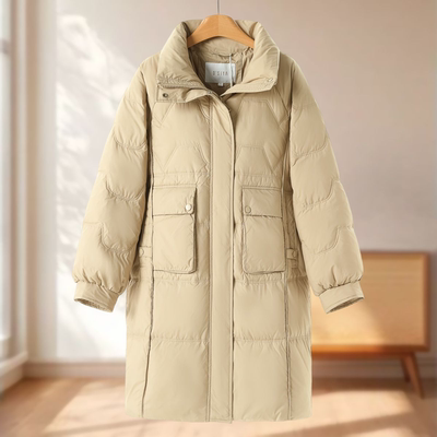 专柜1389【迪】冬装*绍 防风立领插肩袖面包羽绒服621